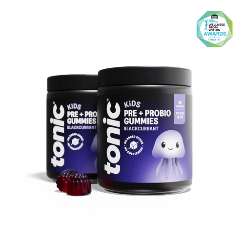 Tonic Health Kids Pre + Probio Blackcurrant Gummies